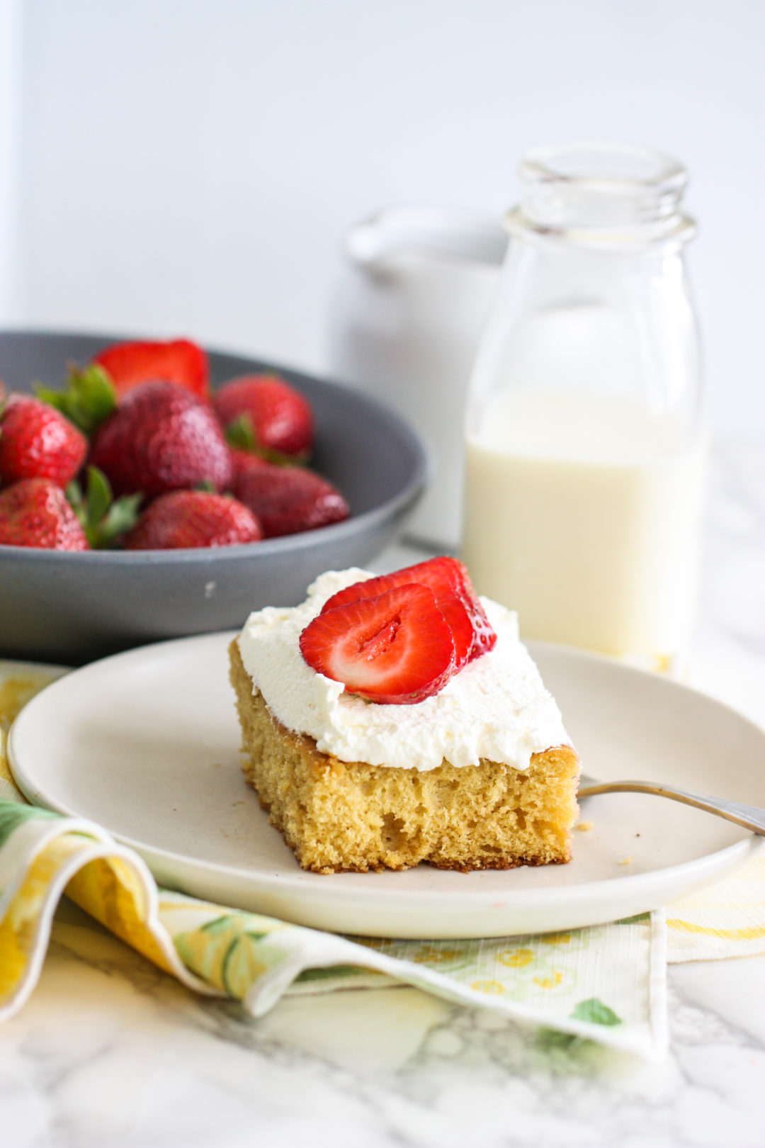 Brown Sugar Buttermilk Cake with Whipped Cream Frosting – Eat, Live, Run